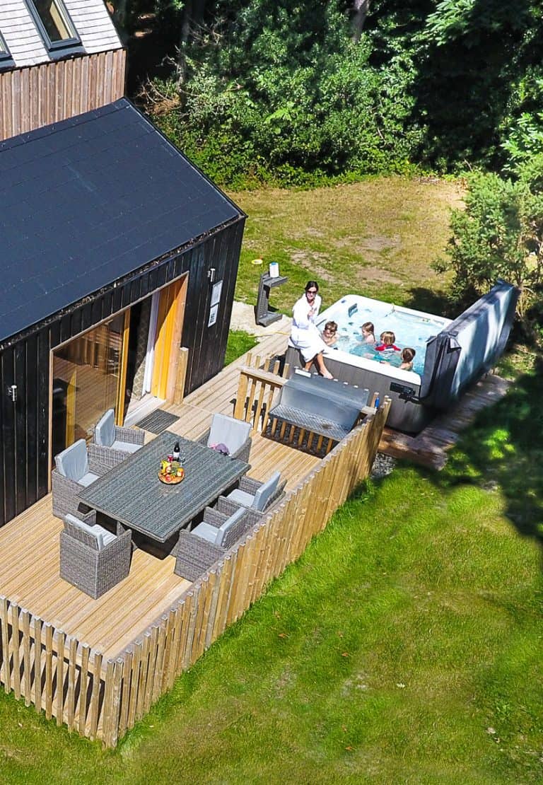 Burnbake Forest Lodges And Campsite Large Bg Drone View 001 - Burnbake