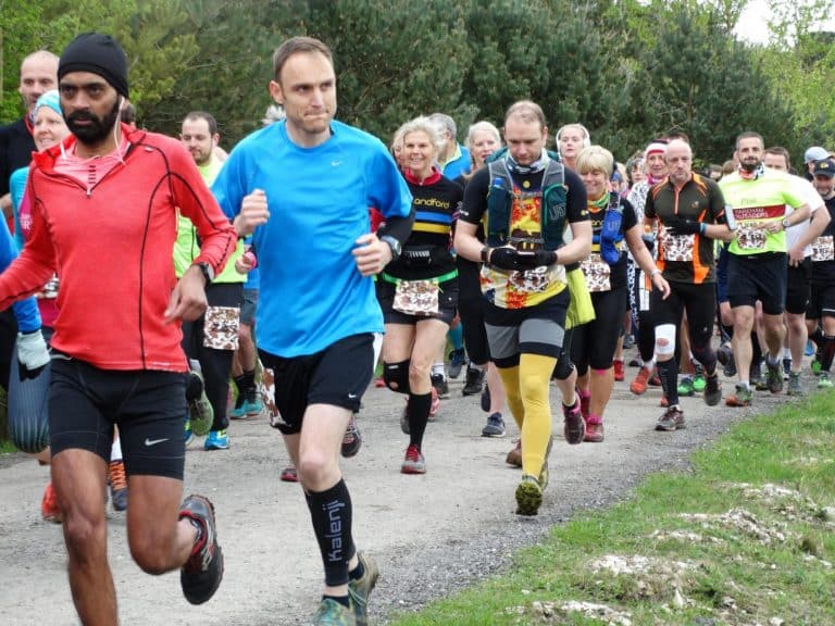 White Star Running Marathon Event at Burnbake April 2018