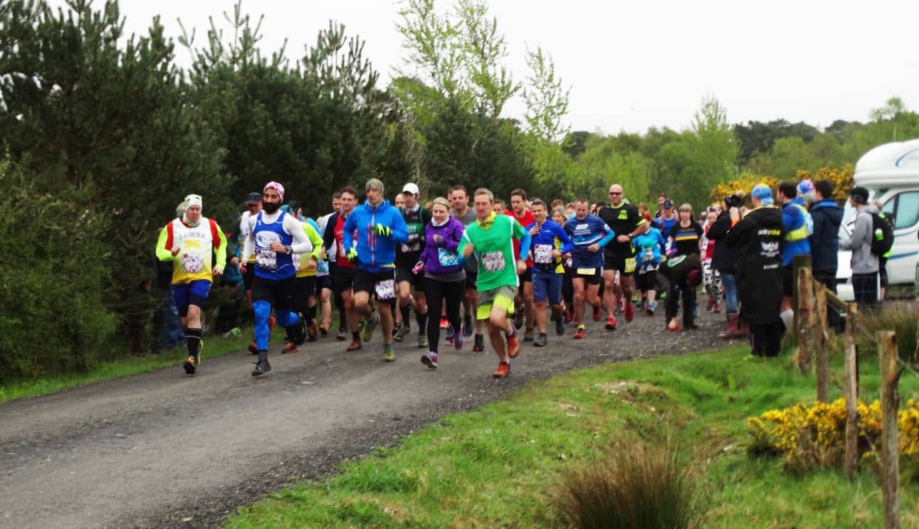White Star Running Marathon Event at Burnbake April 2018