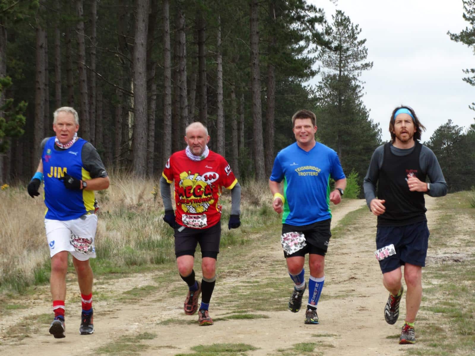 White Star Running Marathon Event at Burnbake April 2018