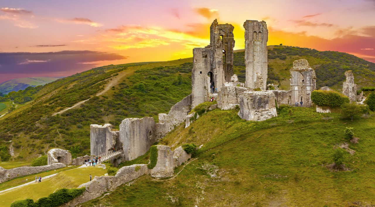 Corfe Castle - Burnbake